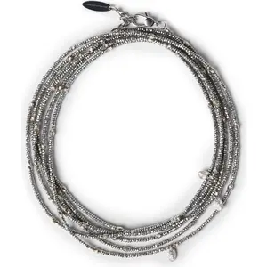 Brunello Cucinelli Wrap Bracelet - Grey
