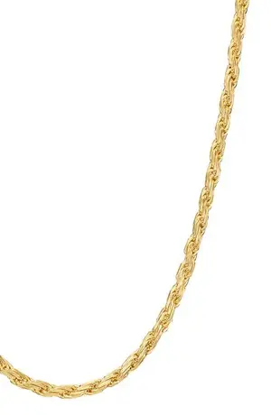 ATHRA LUXE Twisted Rope Chain Necklace