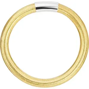 ATHRA LUXE Dolce Sole Mesh Bangle Bracelet - Gold