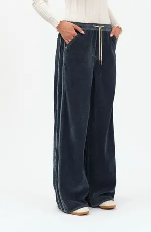 DAZE Drawcord Wide Leg Pants