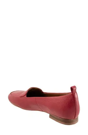 Softwalk Kingston Leather Loafer - Red