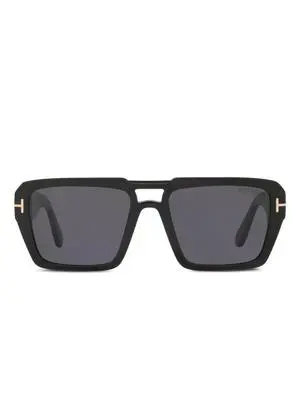 TOM FORD Pilot-frame Sunglasses - Black