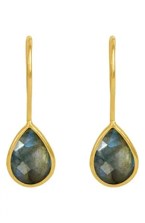 DEAN DAVIDSON Nosara Droplet Earrings - Labradorite