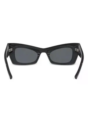 Saint Laurent Sl 702 Cat-eye Sunglasses - Black