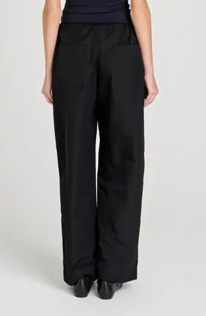 WAYF Elena Wide-leg Trousers