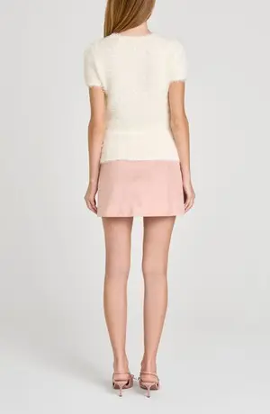 WAYF Madeline Mini Skirt - Pink