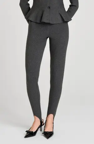 WAYF Brooklyn Stirrup Leggings - Charcoal