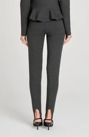 WAYF Brooklyn Stirrup Leggings - Charcoal