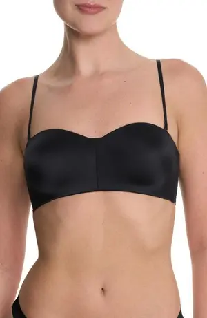 Natori Adapt Smooth Bandeau Strapless Bra - Black