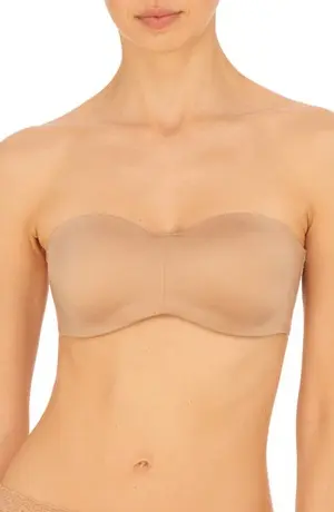 Natori Adapt Smooth Bandeau Strapless Bra - Cafe