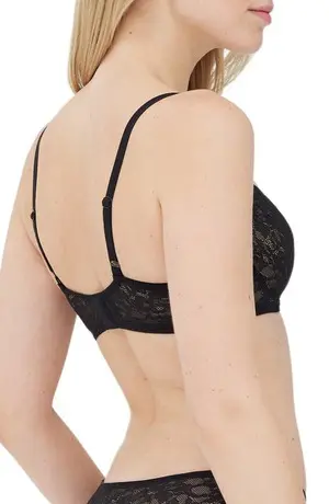 SKARLETT BLUE Paradise Underwire Bra - Black Como