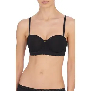 Natori Truly Smooth Longline Strapless Bra - Black