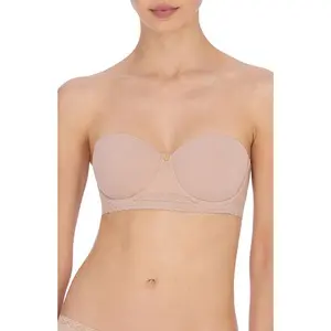 Natori Truly Smooth Longline Strapless Bra - Cafe