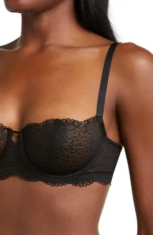 SKARLETT BLUE Rouse Full Coverage Balconette Bra - Black