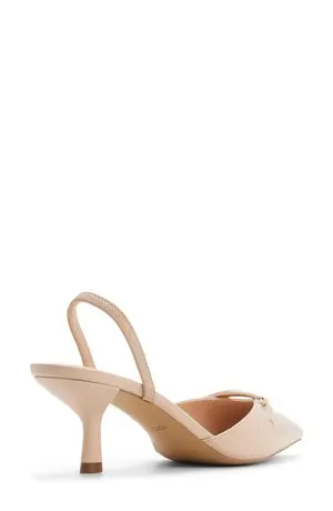 Aldo Lianya Slingback Pointed Toe Pump - Open Orange
