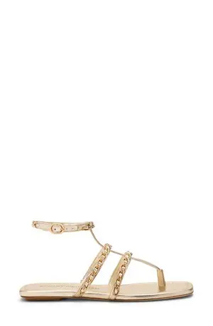 STUART WEITZMAN Soluxe Crystal Sandal - Platino