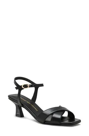 STUART WEITZMAN Vinnie 50 Sandal - Black
