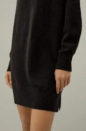 Lilysilk Wool-cashmere Turtleneck Sweater Dress