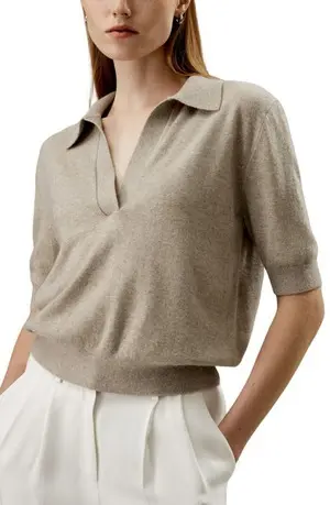 Lilysilk Ultrafine Merino Wool Polo