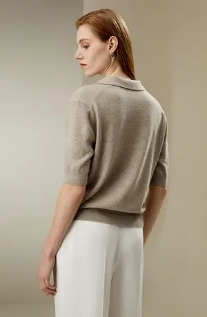 Lilysilk Ultrafine Merino Wool Polo