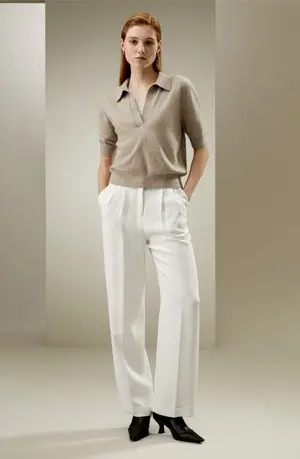 Lilysilk Ultrafine Merino Wool Polo