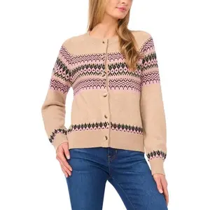 Cece Dupraz Crew Neck Cardigans For Women