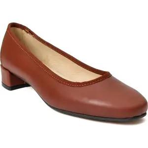 MENINA STEP Isa Leather Ballet Flat - Tan