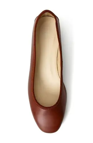 MENINA STEP Isa Leather Ballet Flat