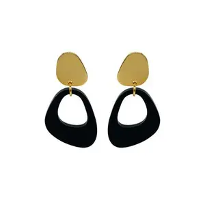 TOOLALLY Pebble Drop Earrings