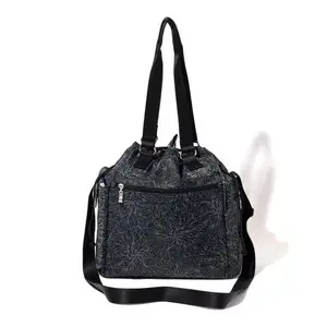 BAGGALLINI Drawstring Crossbody Bucket Bag