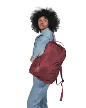 BABOON TO THE MOON Packable Backpack - Black Cherry
