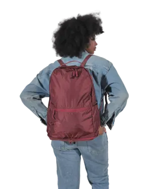 BABOON TO THE MOON Packable Backpack - Black Cherry