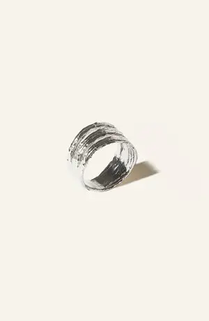 COG 925 Sterling Trio Ring