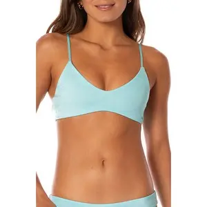 MAAJI Liberties Reversible Bikini Top - Light Pastel Blue