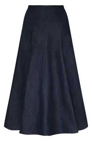 THE LULO PROJECT A-line Denim Skirt