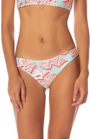 MAAJI Australian Reef Sublimity Reversible Bikini Bottom - Lt/pastel Blue