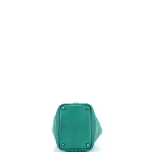 Hermès Picotin Lock Bag Clemence Pm - Green