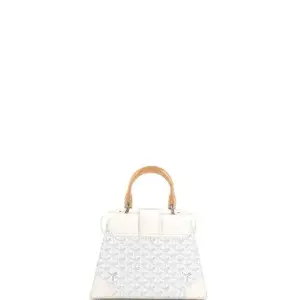 Goyard Saigon Top Handle Pm - White