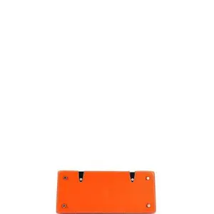 Goyard Saigon Top Handle Bag Coated Canvas With Leather Pm - Orange
