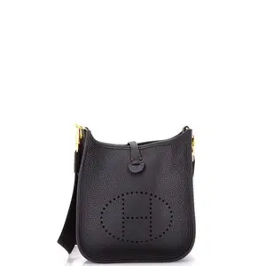 Hermès Evelyne Bag Gen Iii Clemence Tpm - Black