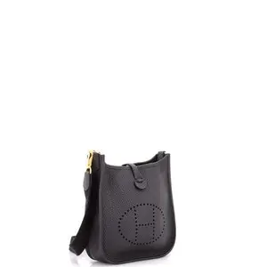 Hermès Evelyne Bag Gen Iii Clemence Tpm - Black