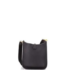 Hermès Evelyne Bag Gen Iii Clemence Tpm - Noir