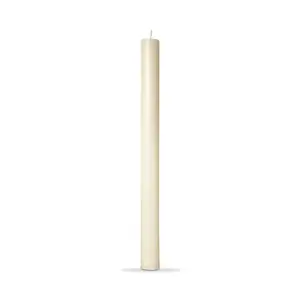 TAG Color Studio Ivory Straight Taper Paraffin Wax Candle Set