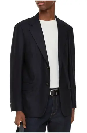 Burberry Wool Cashmere Tailored Jacket