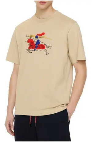 Burberry Metallic T-shirts For Men