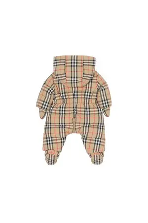 Burberry Check Puffer Suit