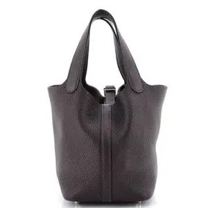 Hermès Picotin Lock Bag Clemence Pm - Brown