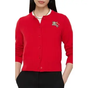 Burberry Applique Cardigans For Women