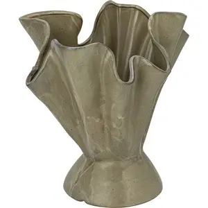 STORIED HOME Ruffled Vase
