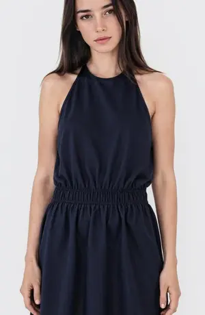 Mango Halter Minidress